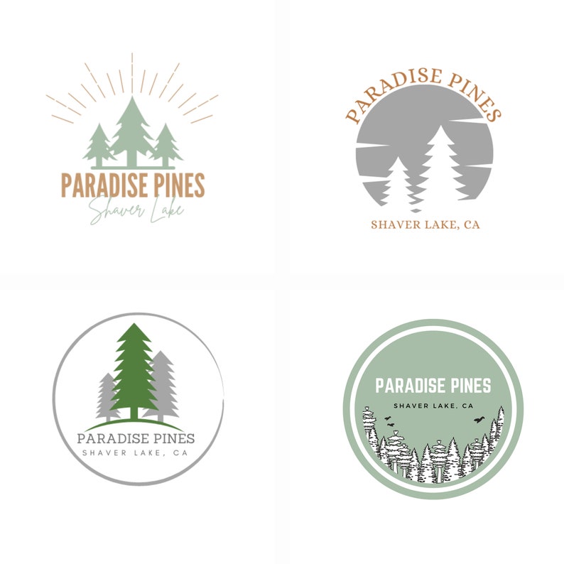 Short Term Rental Logo / Custom Logo / Logo Design / Mountain Logo ...