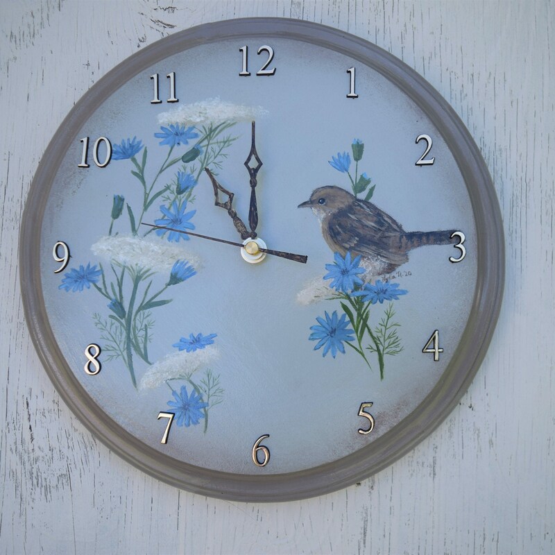 Hand Painted Clocks - Etsy