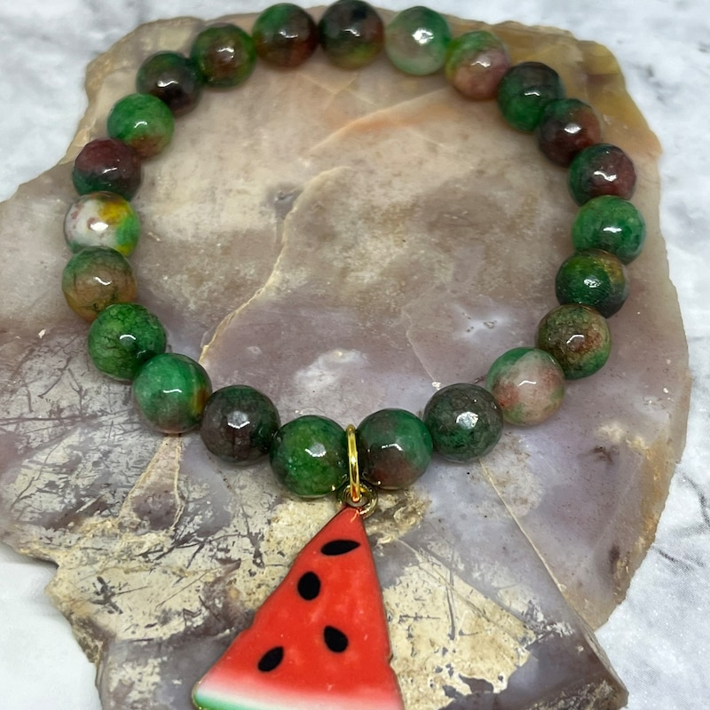 Watermelon Bracelet - Etsy