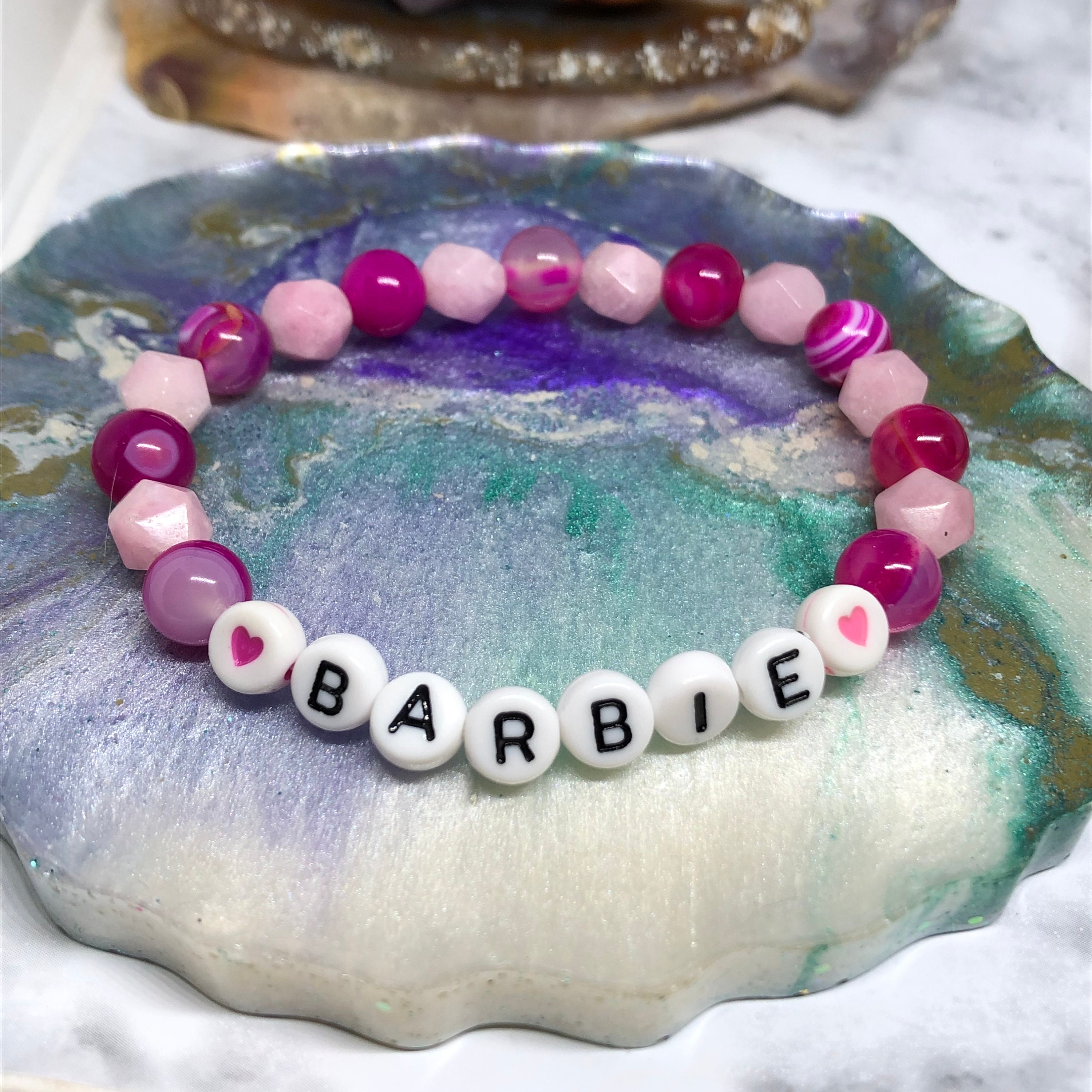 Barbie, Barbie Bracelet, Barbie Jewelry, Pink Bracelet, Pink Jewelry ...