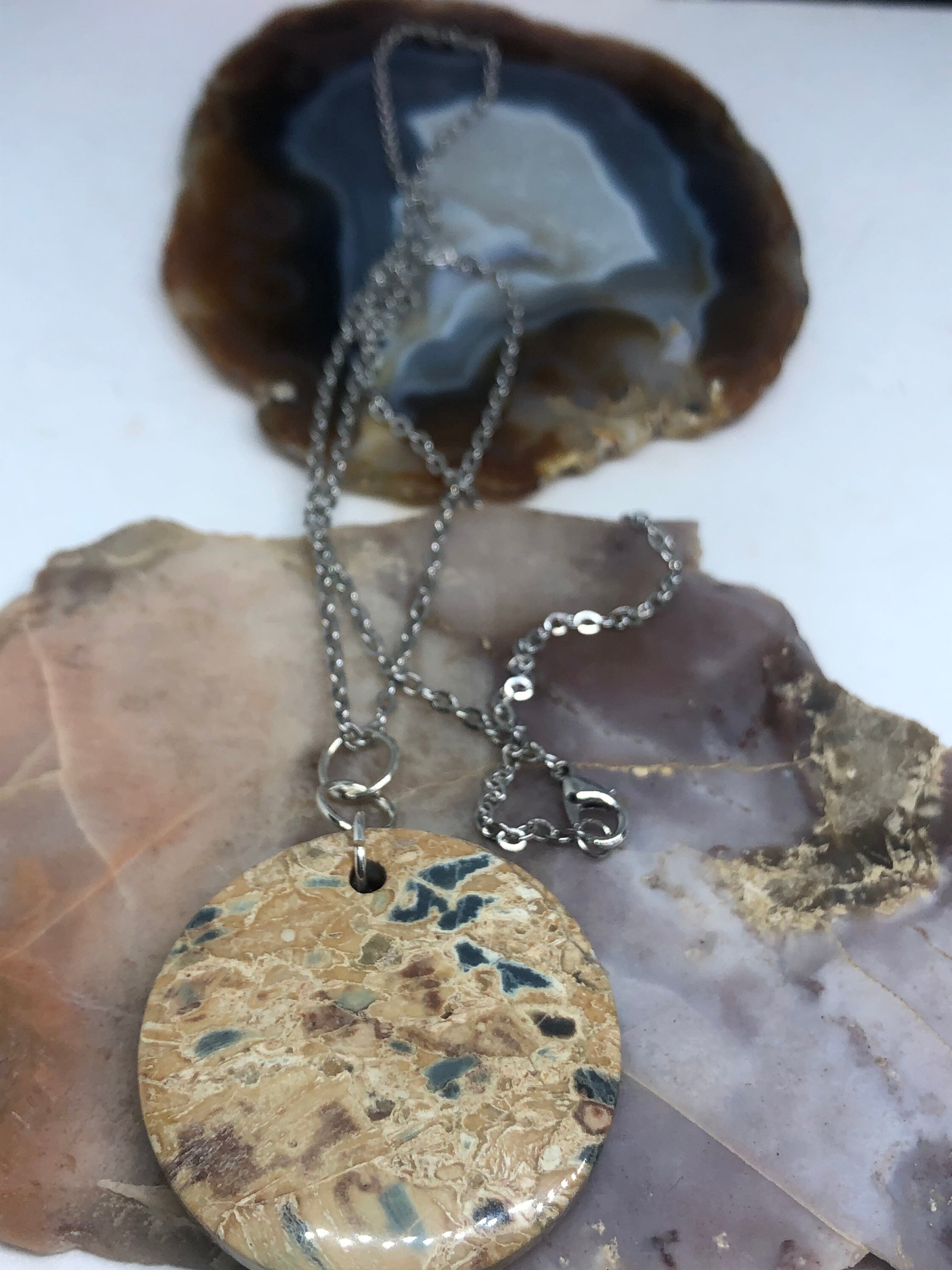 Confederate Jasper Confederate Jasper Pendant Confederate - Etsy