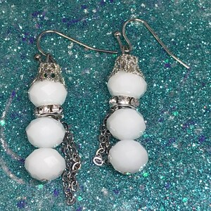 Snowman Earrings, Snowman Jewelry, Snowmen, Snowman, Winter Earrings ...