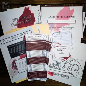 Full Box Kit - the Deadly Inheritance - Etsy