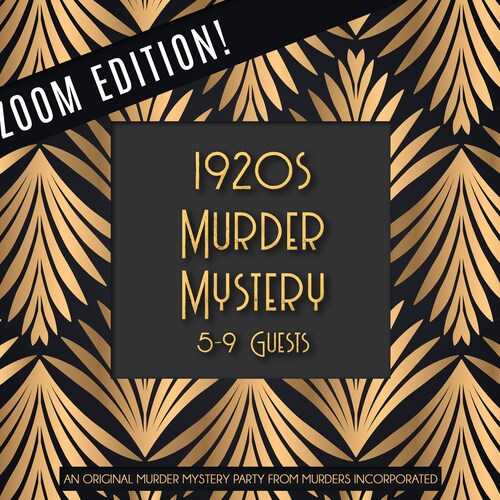 1920s Speakeasy Murder Mystery Party Kit Instantly - Etsy