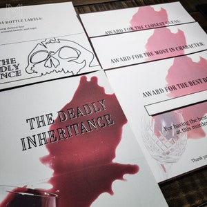 Full Box Kit - the Deadly Inheritance - Etsy