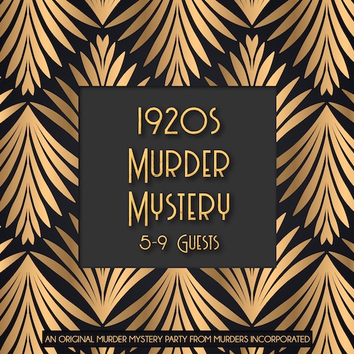 5-9 Characters 1920s Speakeasy Murder Mystery Party PDF - Etsy