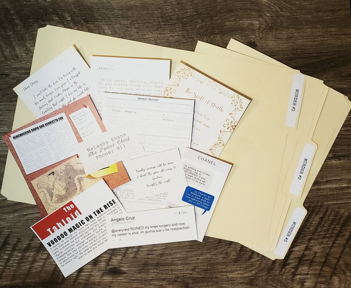 Full Box Kit Murder at the Masquerade - Etsy