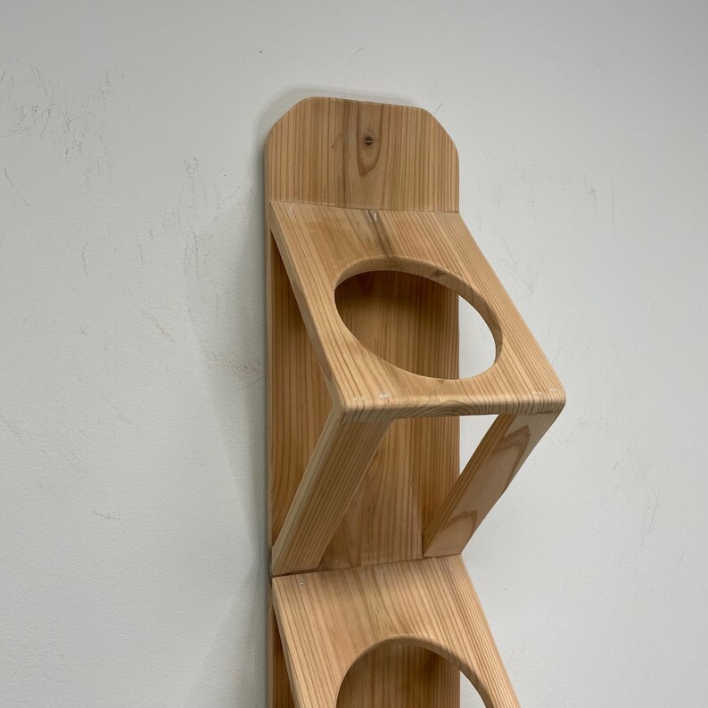 Cedar Wall Planter Vertical Succulent or Herb Planter Solid - Etsy