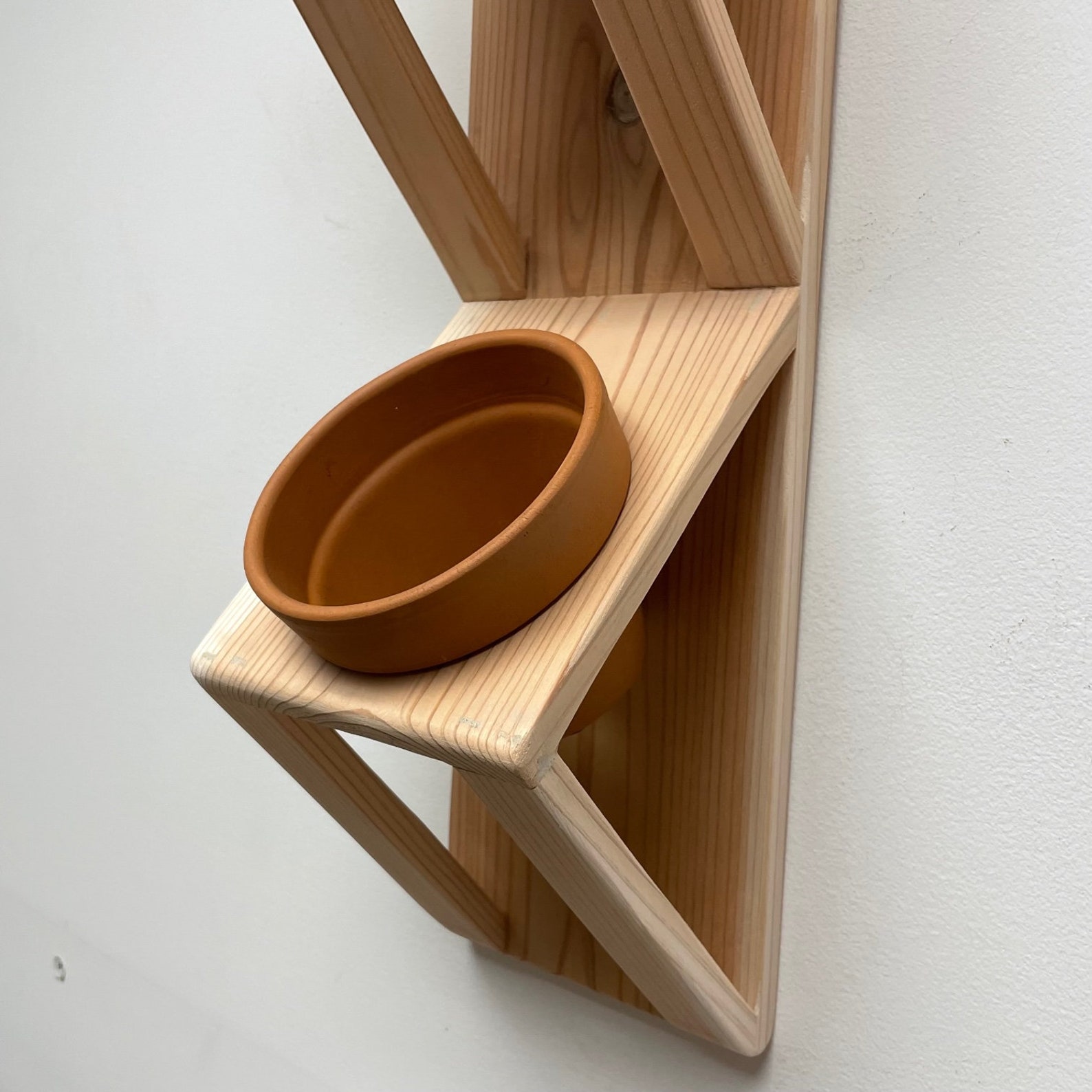 Cedar Wall Planter Natural Solid Cedar Planter Hanging - Etsy