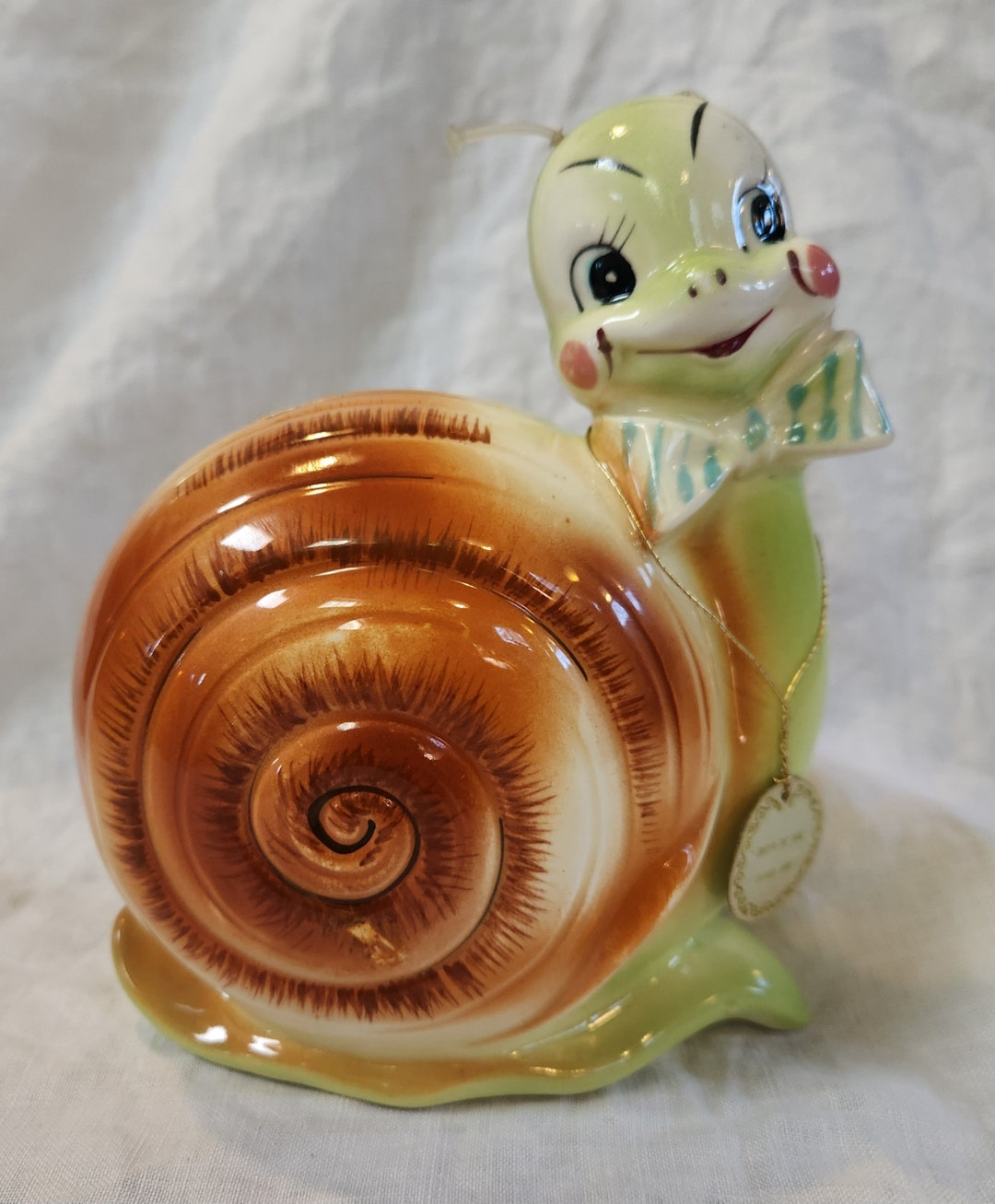 Snappy the Snail - Savings Bank - Etsy