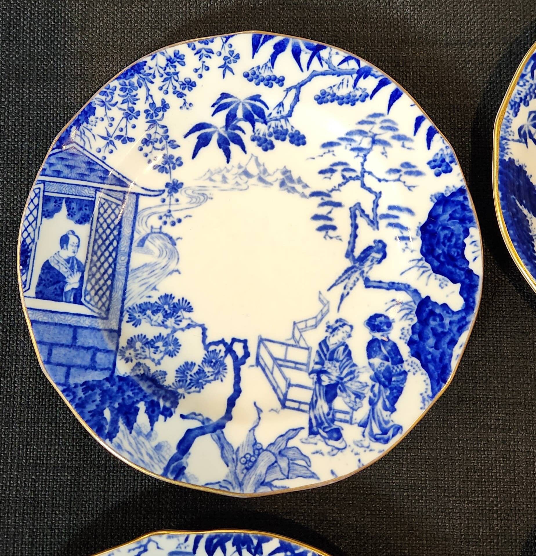 Royal Crown Derby Mikado 5 Piece Place Setting - Etsy