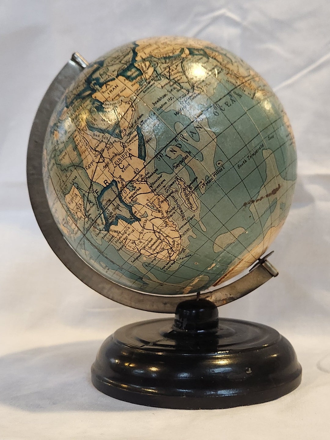 Small Vintage Desktop Globe, Made in Japan - Etsy