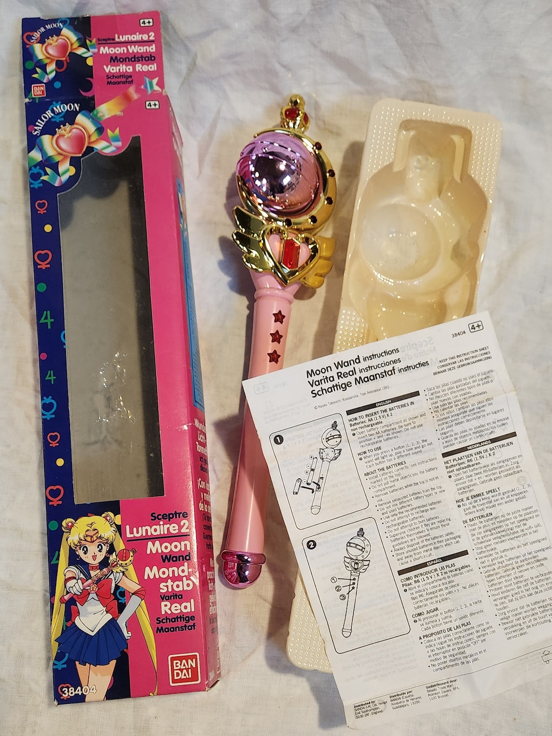 Sailor Moon Sceptre Lunaire 2 Moon Wand #38404 - Etsy