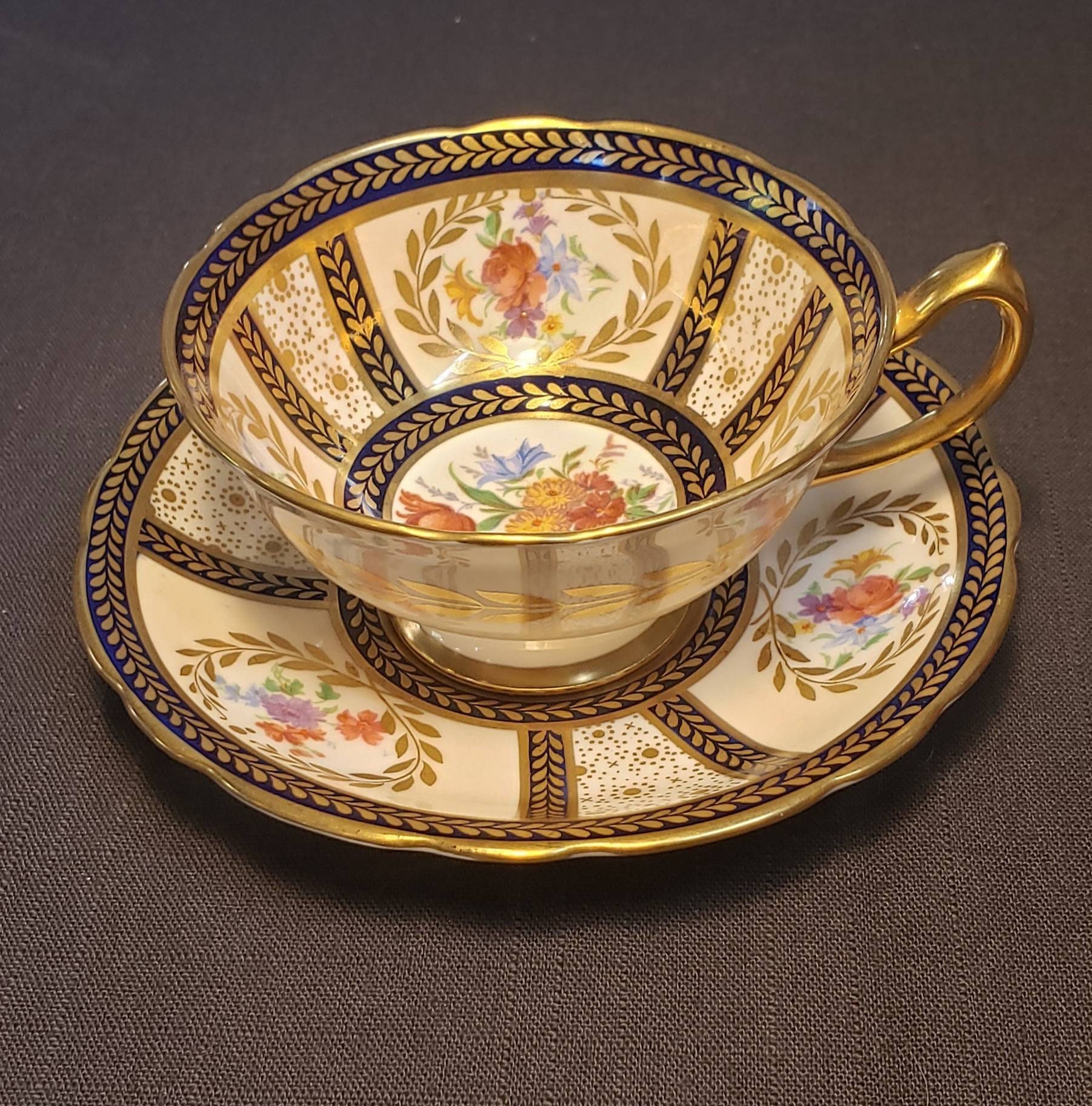 Paragon Tea Cup and Saucer SIGNED | Etsy