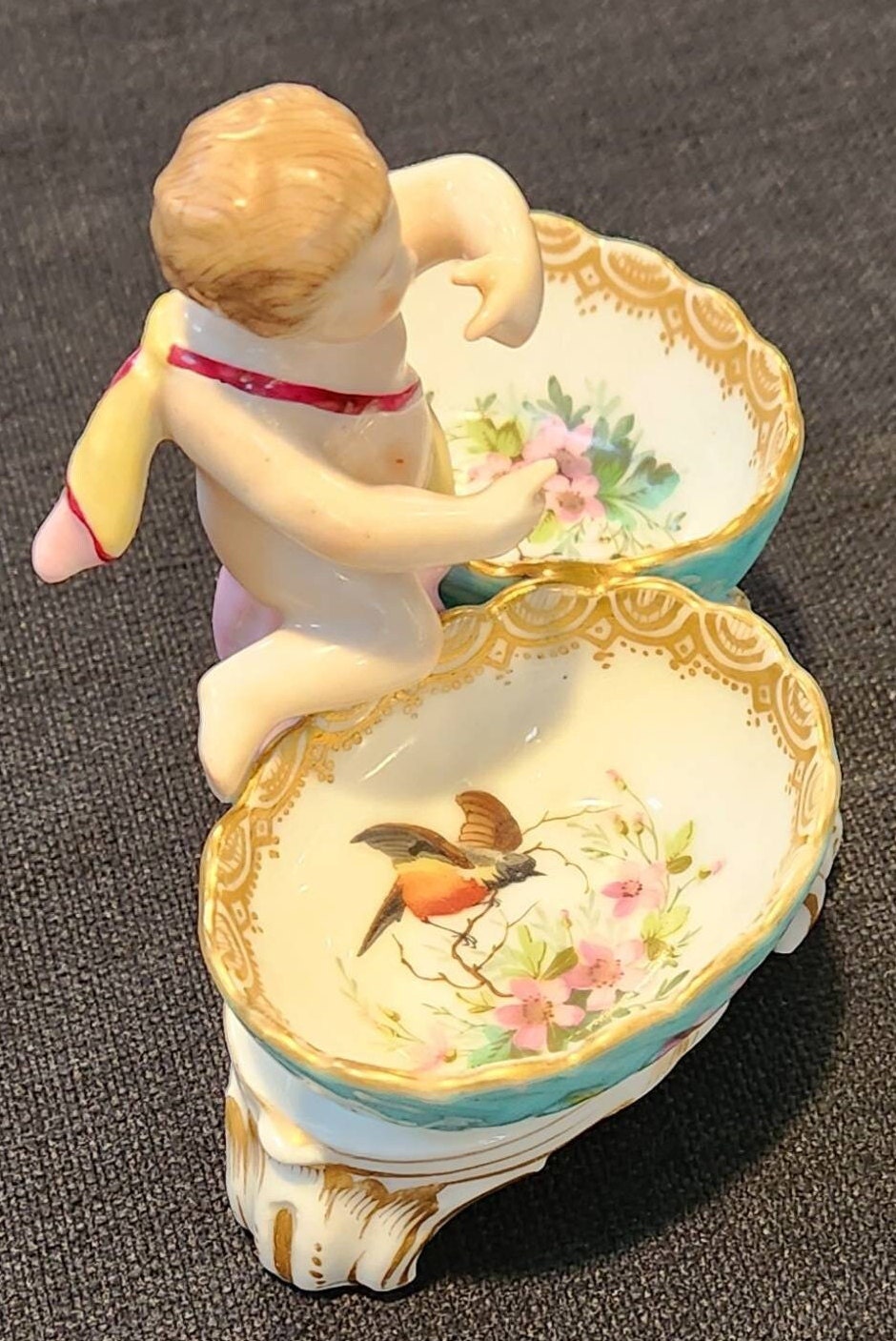 18th Century Antique Meissen Double Salt Bowls / Server Circa 1774 to ...