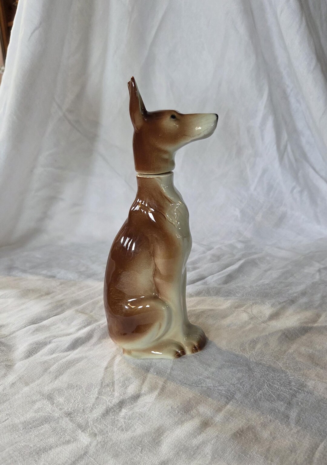 Ramses - Vintage Dog Decanter - Germany, 1960s - Etsy