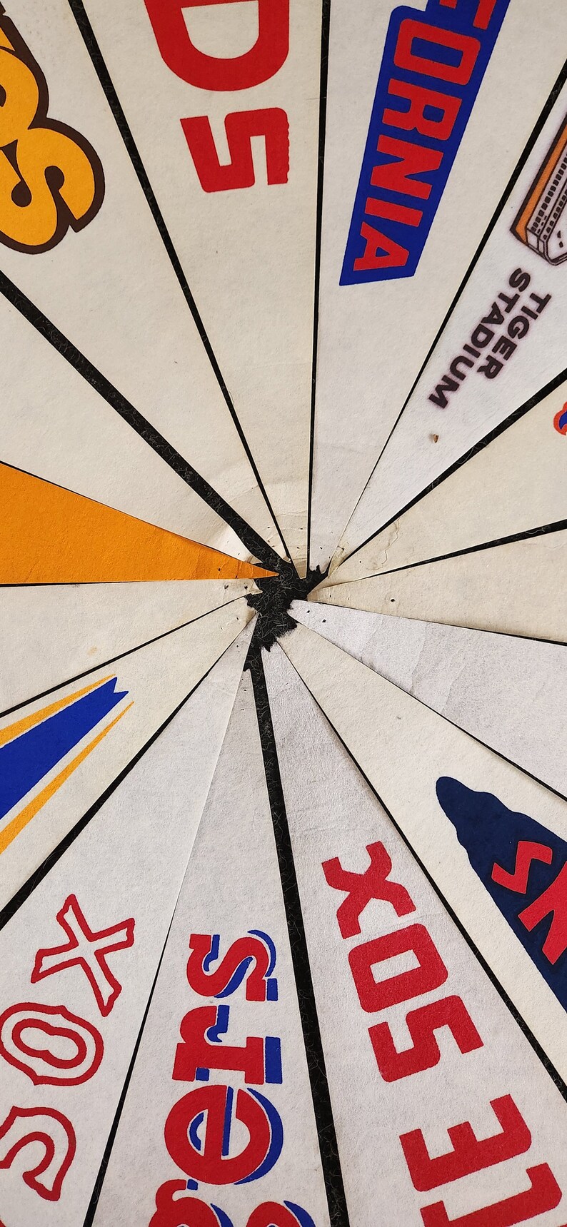 24 Vintage Major League Baseball Pennants - Etsy
