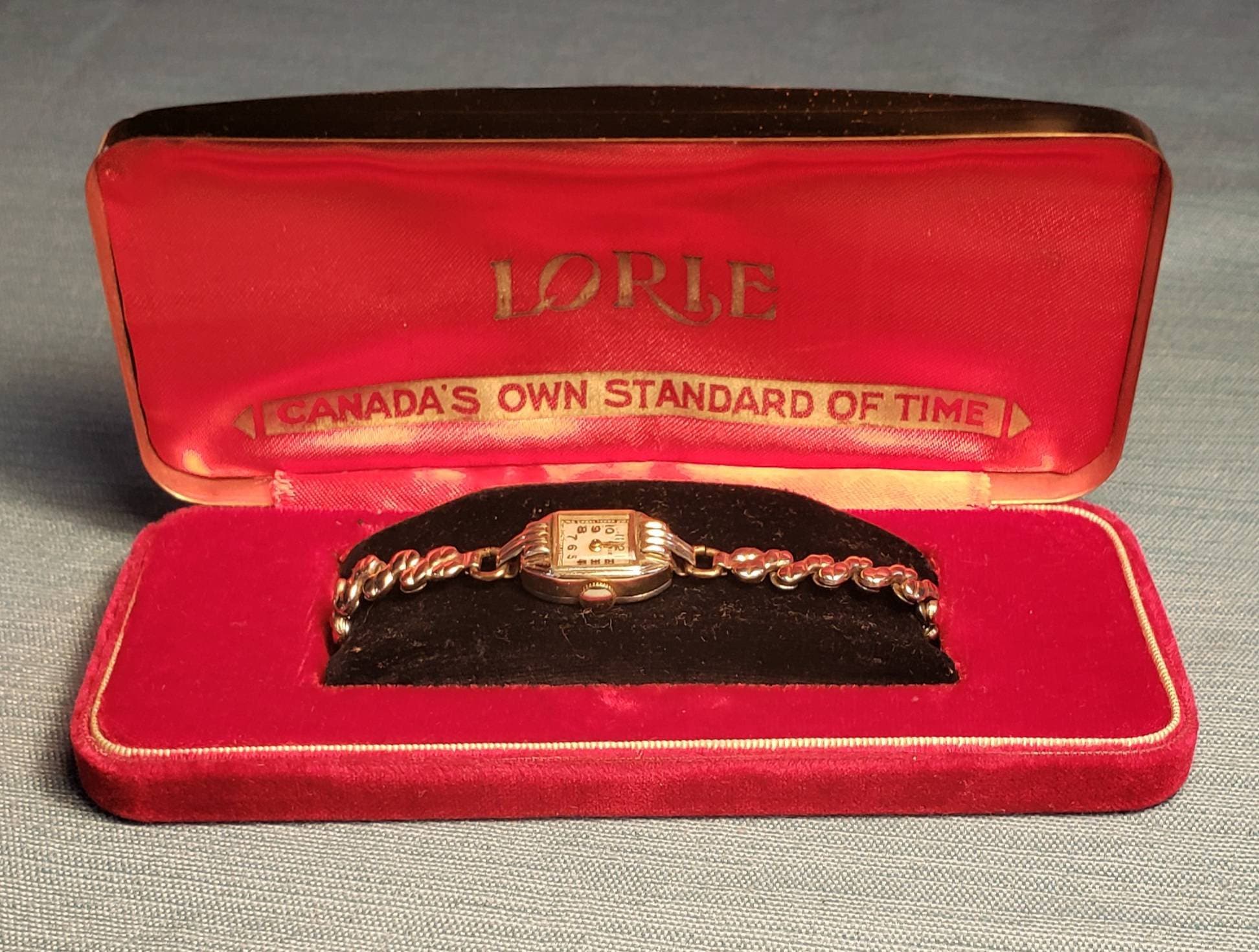 Mid Century Laurie Watch in Original Case & Box NOT WORKING - Etsy