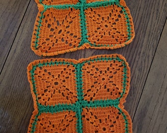 Square doilies | Etsy