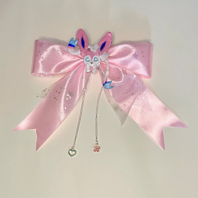 Pokémon Sylveon Hair Bow - Etsy