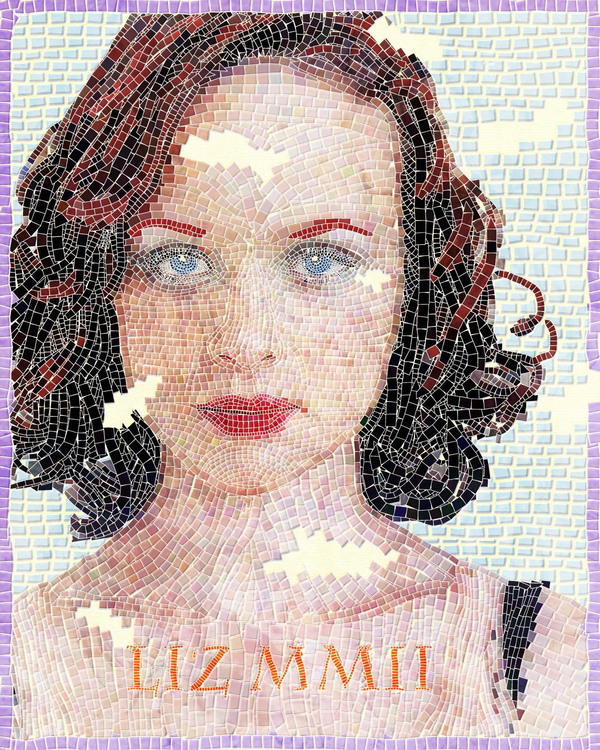 Buy Mosaic Portrait Custom Commission Online in India - Etsy