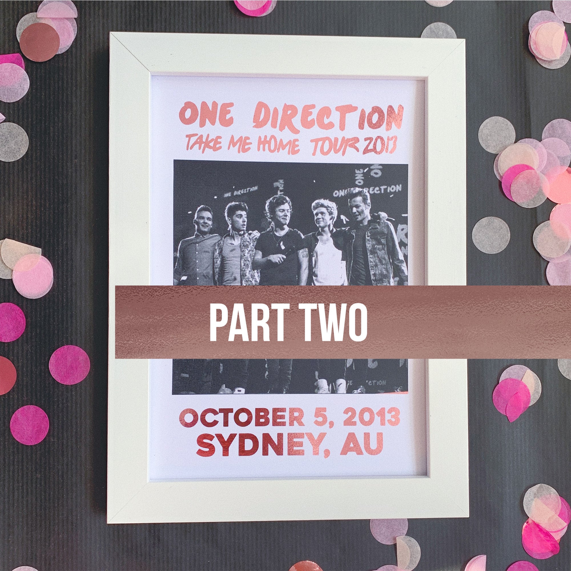 One Direction Take Me Home Tour Poster