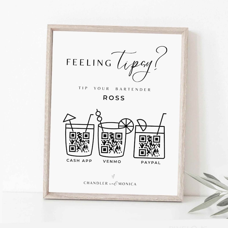 Tipping Funny Signs - Etsy