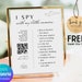 I Spy Wedding Game With QR Code Photo Scavenger Hunt Wedding Sign Card ...