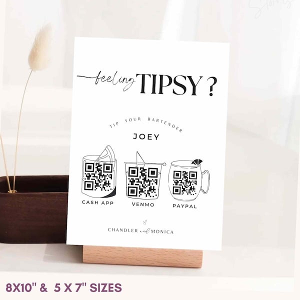 Tips Appreciated Sign - Etsy