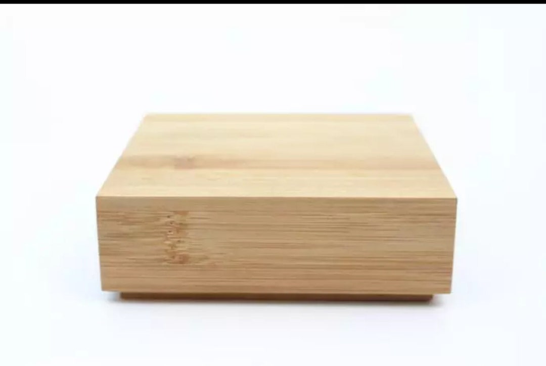 Solid Bamboo Box - Etsy