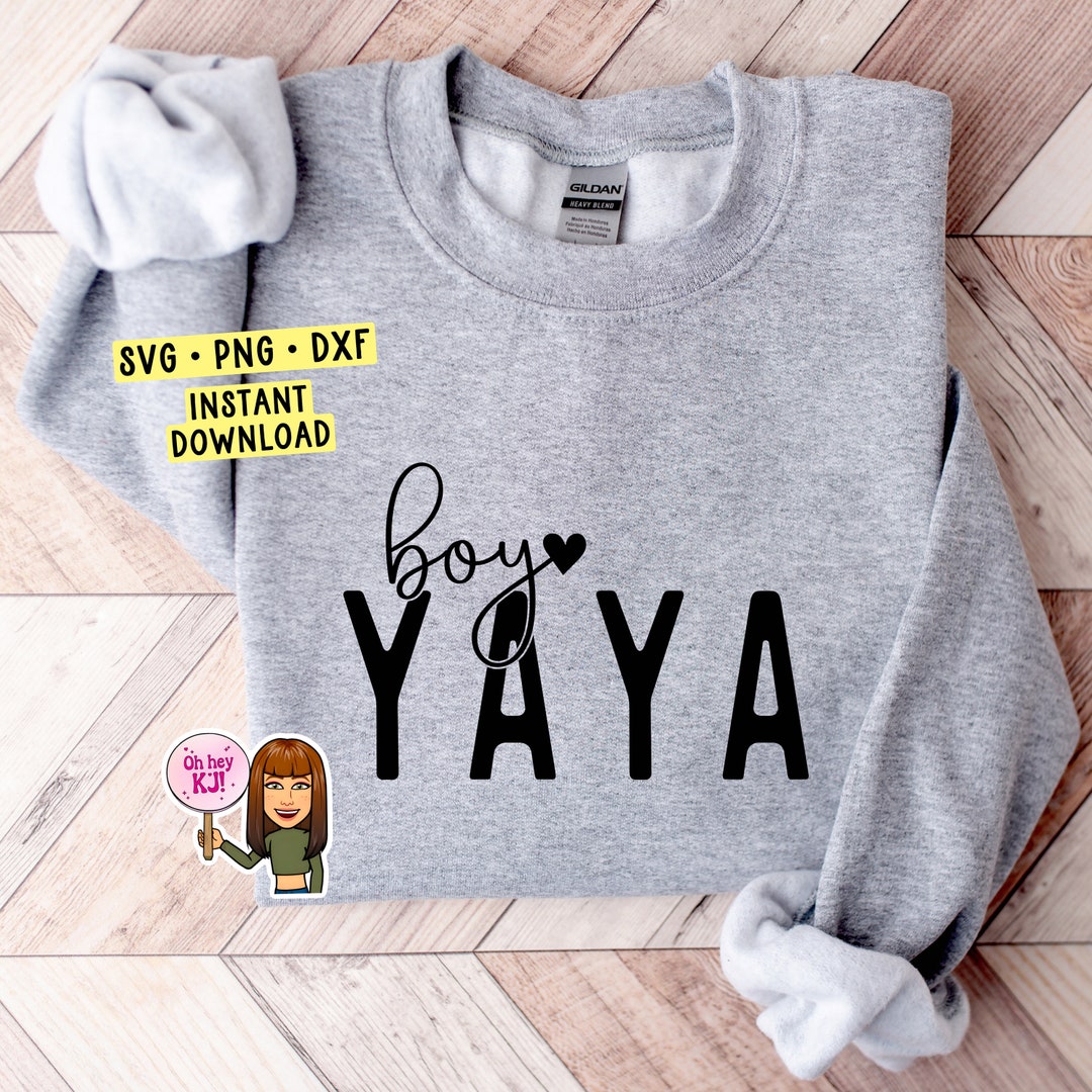 Boy Yaya Svg Png Dxf Yaya Greek Grandma Svg Dxf Png Yaya Mothers Day ...