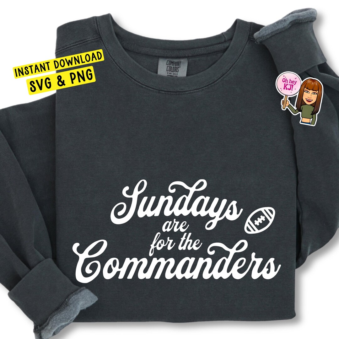 Commanders SVG PNG Sundays Are for the Commanders Football Svg Vintage ...