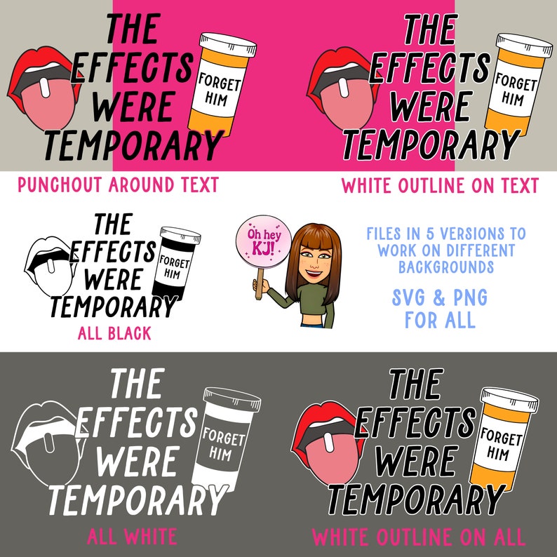 The Effects Were Temporary Fortnight Png Svg New Taylor Swift Svg Song ...