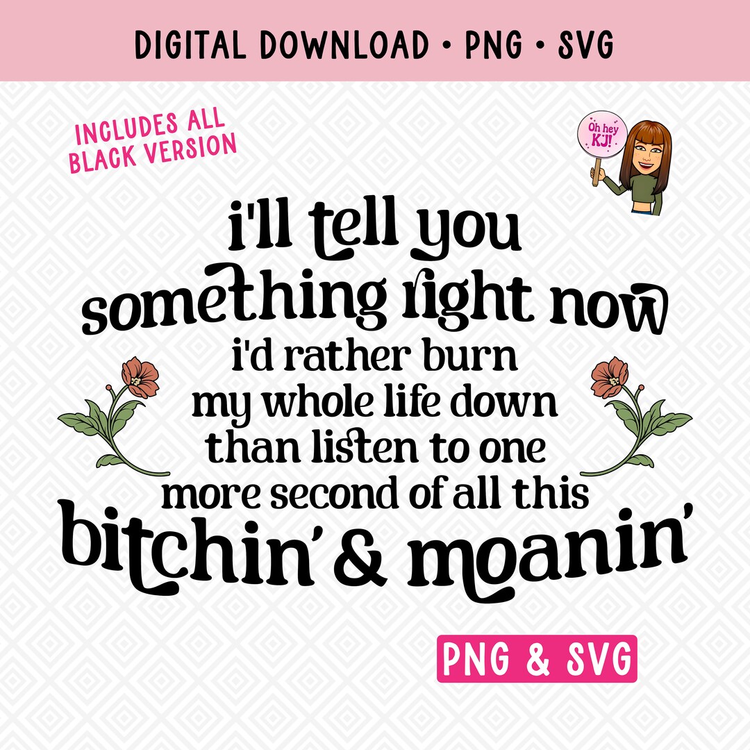 Bitchin and Moanin Taylor Swift Svg but Daddy I Love Him Taylor Swift ...