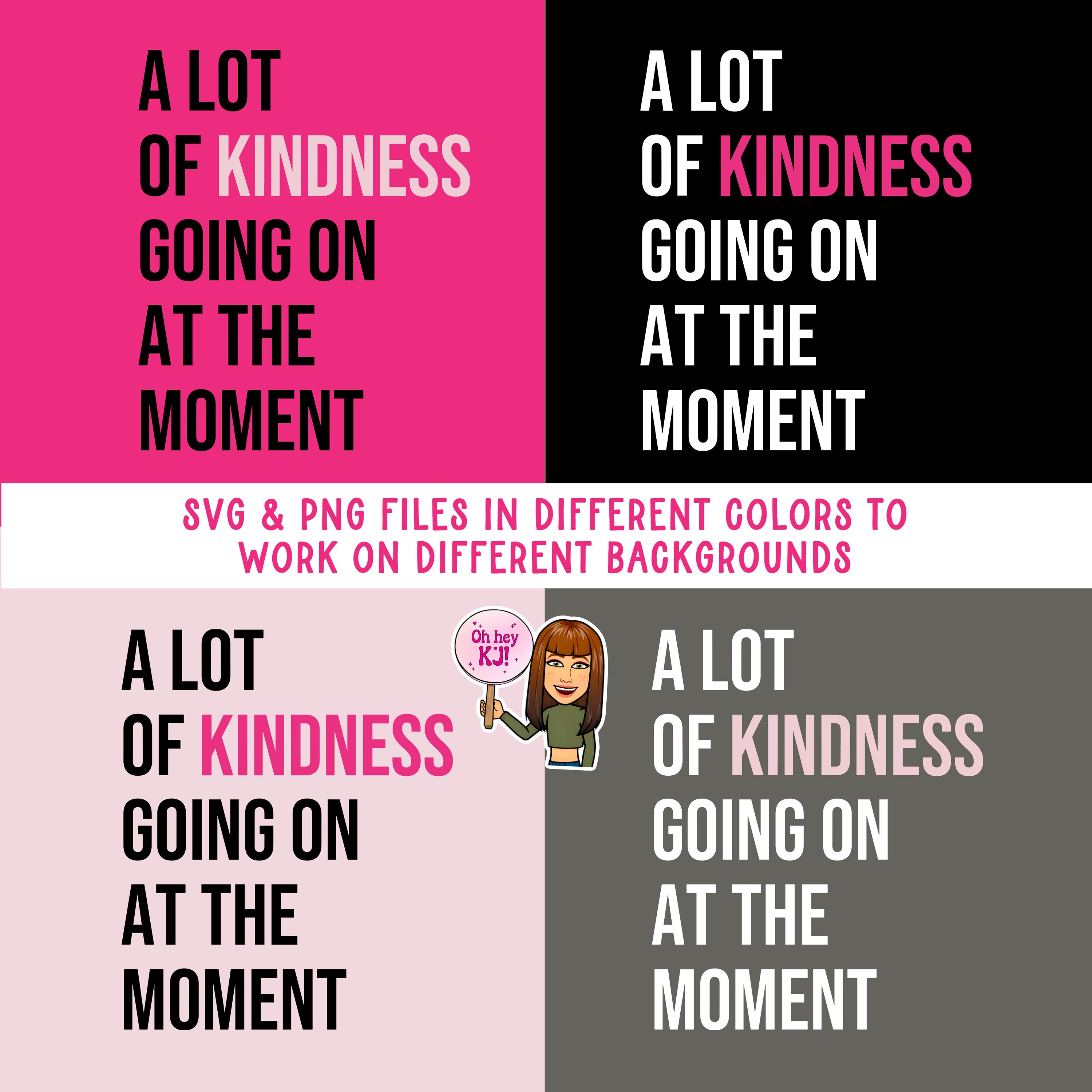 Be Kind Quote PNG SVG Taylor Swift A Lot of Kindness Going on at the ...