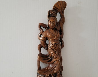 Walker Potteries Dancing Lady Figure in Yellow - Etsy