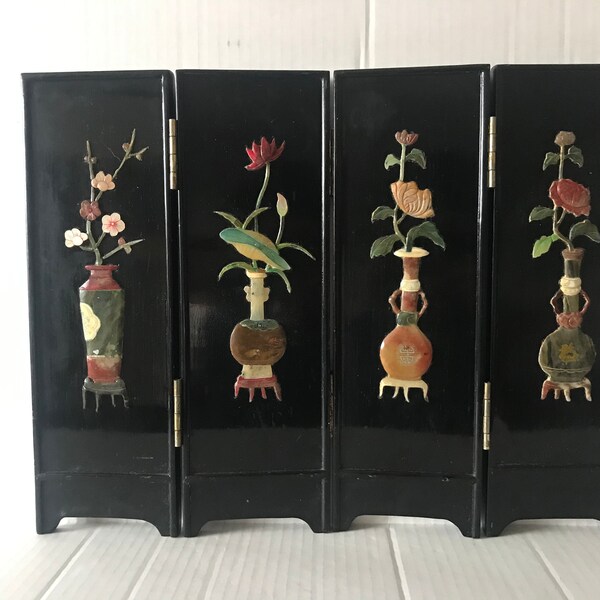 Chinese Table Top Screen - Etsy