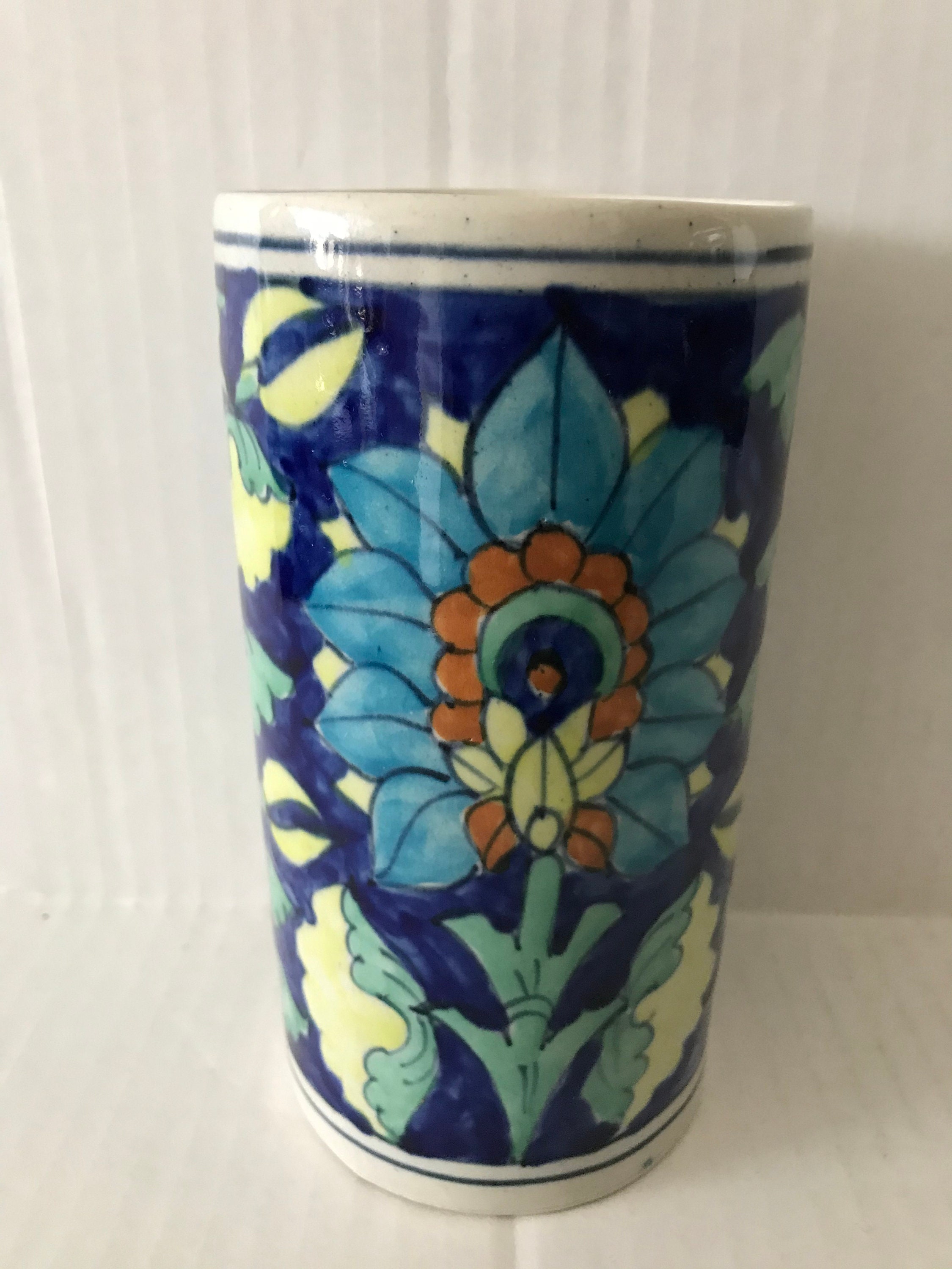 Vintage Ceramic Pen Pot, Pen Holder - Etsy