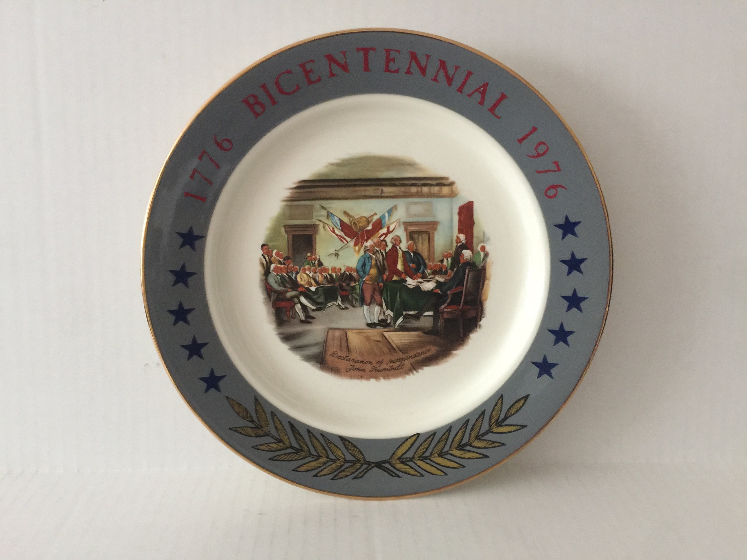 Set of Five 1776-1976 Bicentennial Plates - Etsy