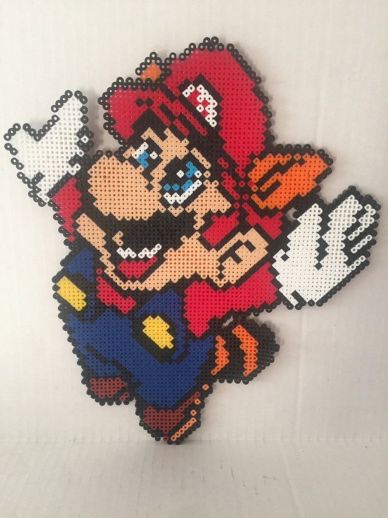 Super Mario, Perler Beads Art - Etsy UK
