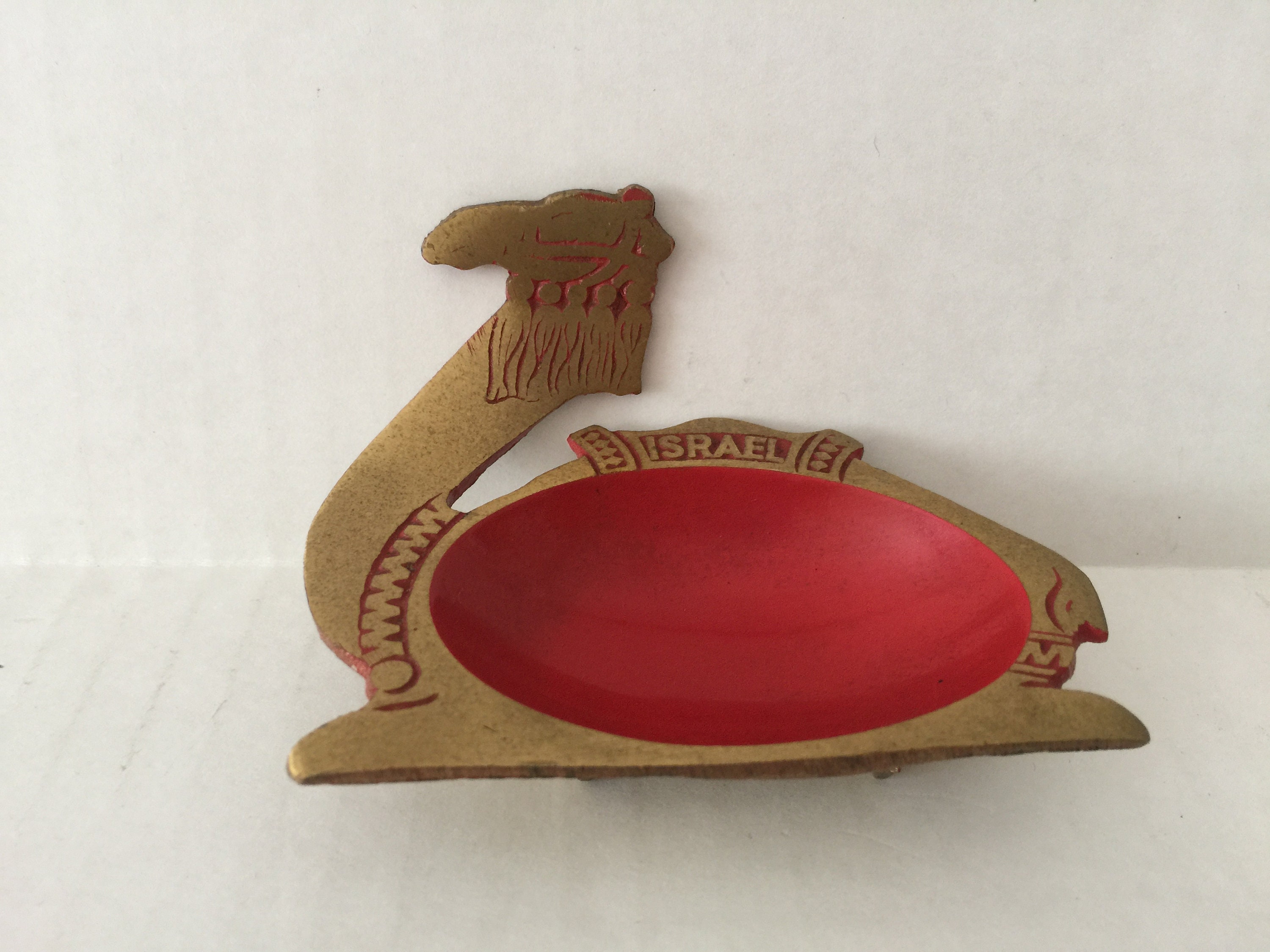 Vintage Brass Camel Ashtray, Made in Israel - Etsy Denmark