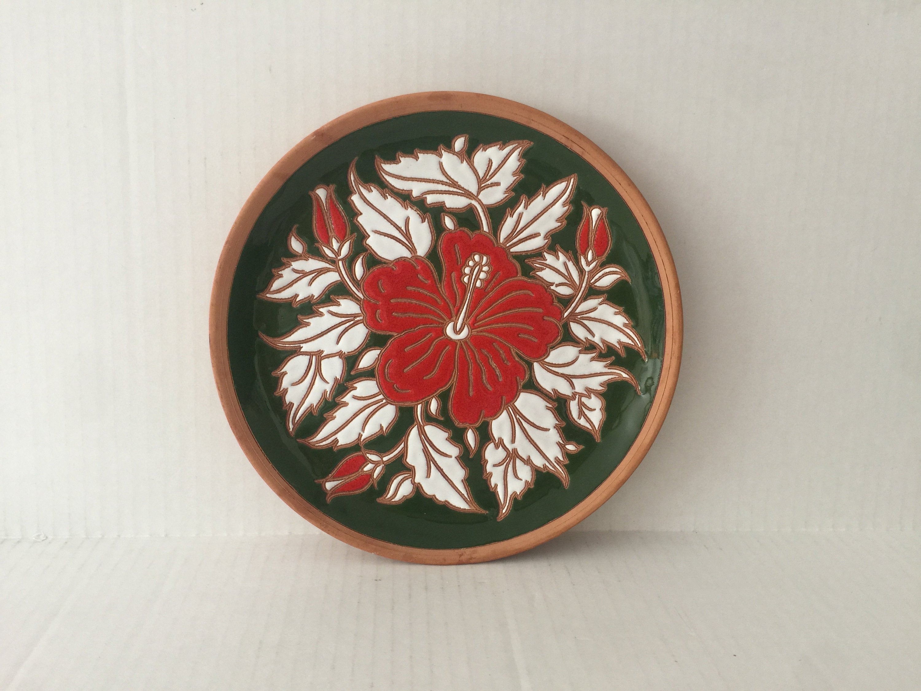 Vintage Handmade Dakas Keramik Rodos Greek Plate - Etsy