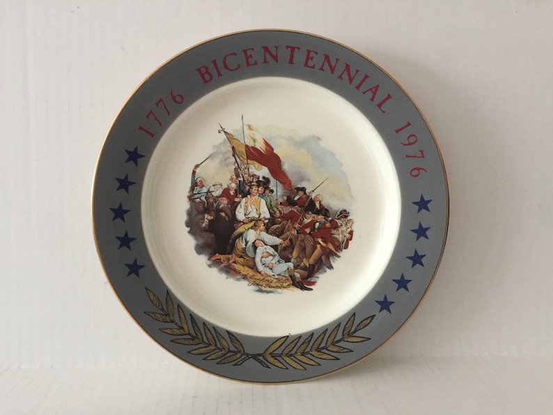 Set of Five 1776-1976 Bicentennial Plates - Etsy