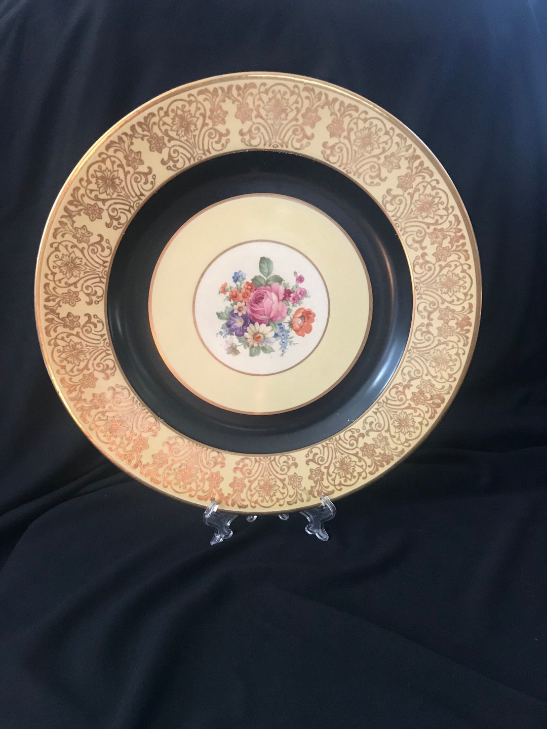 Vintage Adams Royal Ivory England Porcelain Plate - Etsy