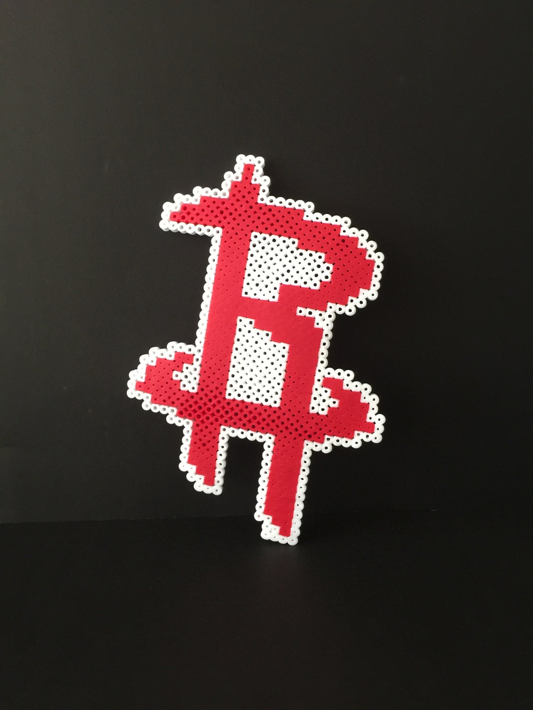 Houston Rockets Basketball Team Logo, Perler Beads Art - Etsy Denmark