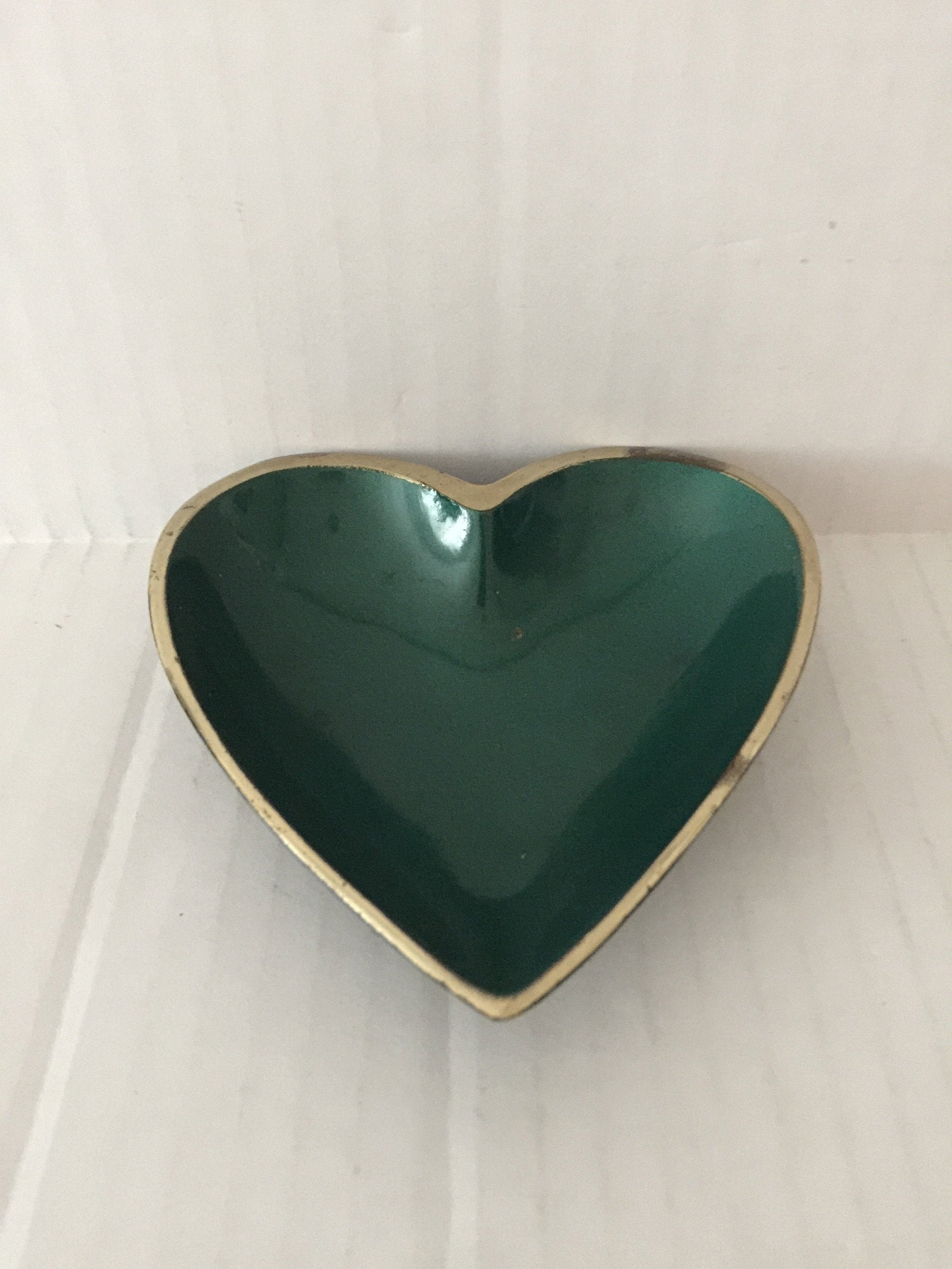 Brass Heart Shape Ashtray, Made in Israel - Etsy