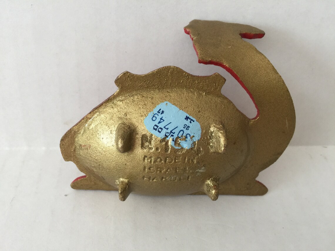 Vintage Brass Camel Ashtray, Made in Israel - Etsy Denmark
