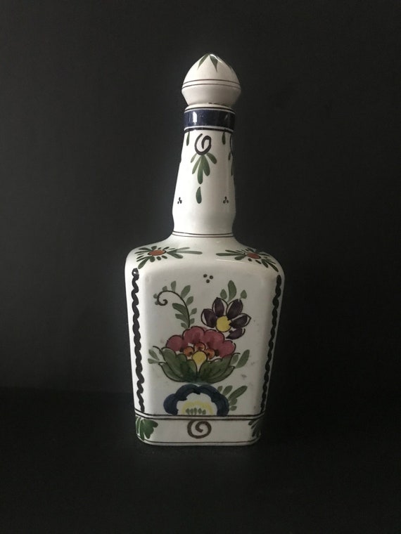 Botella de aceite Oliver de cerámica con caja de música | Etsy