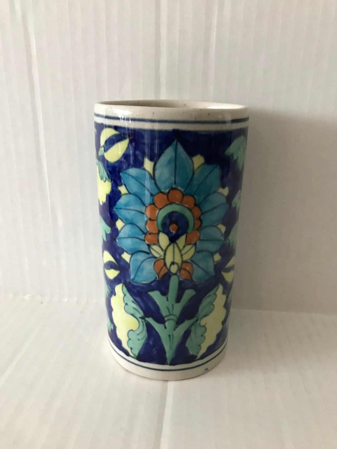 Vintage Ceramic Pen Pot, Pen Holder - Etsy