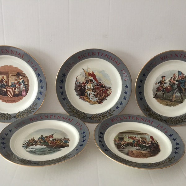 Bicentennial Plates - Etsy